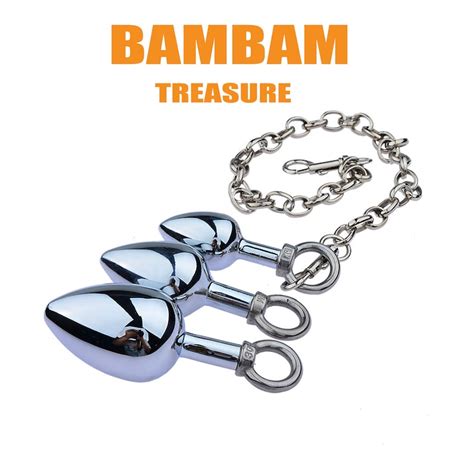 Anal Plug With Cock Ring Butt Plug Bondage Sex Toys Chain Cross Bdsm