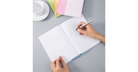 ბლოკნოტი მყარი ყდით ხაზი Deli A5 100 ფურცელი · საკანცელარიო