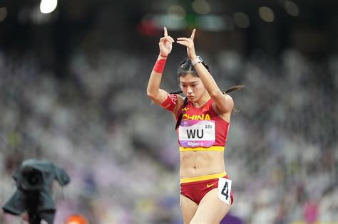 吴艳妮学青会女子100米栏夺冠，无惧亚运会抢跑争议运动家澎湃新闻 The Paper