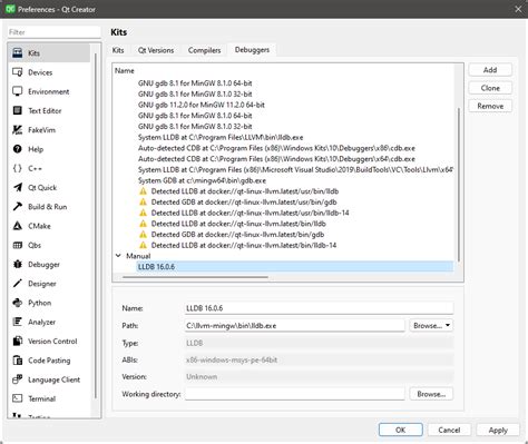 Loading A Qt Creator Minidump Crash File On Windows Qt Wiki