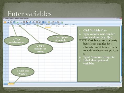 Presentation On Spss By A Arul Xavier Department