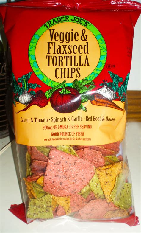 blissfullicious rave trader joe s veggie flaxseed tortilla chips
