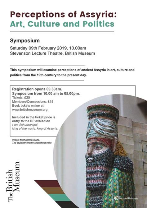 Perceptions Of Assyria Art Culture And Politics The Arab British Centre