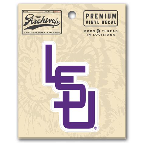 Bandb Dry Goods Lsu Tigers The Archives Vault Baseball Interlock Premium