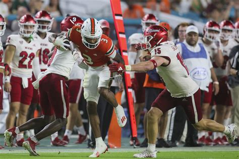 Miami Football 4 Wide Receivers Separating Themselves