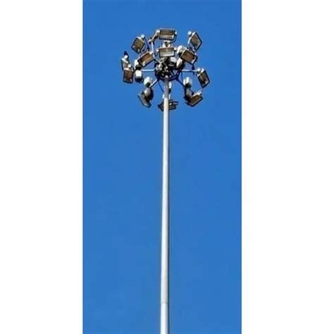 Mild Steel High Mast Pole Installation Service At Best Price In