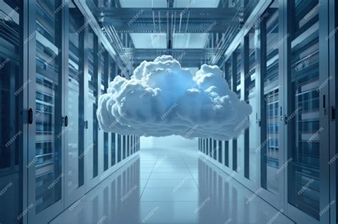 Cloud Computing Infrastructure Ai Generated Premium Ai Generated Image