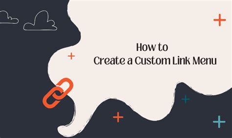 how to create a custom link menu in a theme membergate membership