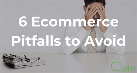 6 Ecommerce Pitfalls To Avoid Quality Supplement Manufacturing