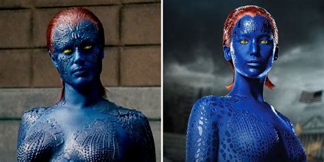 Raven Mystique Turns Into