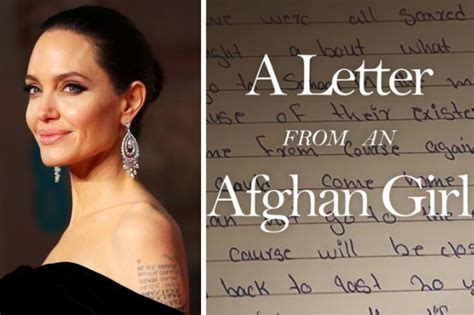 Look Angelina Jolie Joins Instagram Shares Letter From Teen Girl In Afghanistan Inquirer