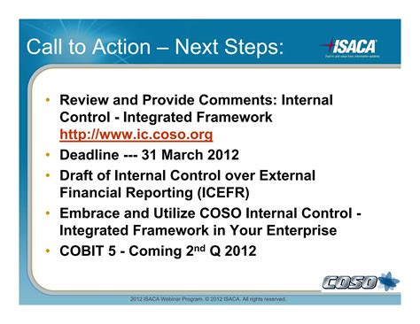 Coso Internal Control Integrated Framework PDF Web Conferencing Computer Software And