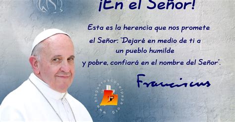 ® Blog Católico Gotitas Espirituales ® Pensamiento Del Papa Francisco