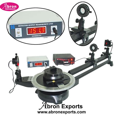 Brewsters Angle Digital Sensor Set Goniometer Spectrometer Special Arm