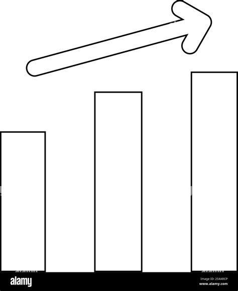 Growth Chart Icon Stock Vector Image And Art Alamy