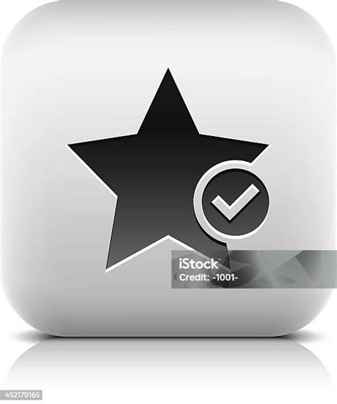 거수 팻말 확인표시 그림 문자 스퀘어 아이콘크기 웹 버튼을 1위에 대한 스톡 벡터 아트 및 기타 이미지 1위 검은색 계급 Istock