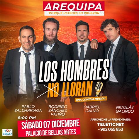 Los Hombres No Lloran Arequipa