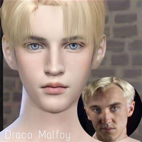 Sims Characters Draco Malfoy Sims By Kj Sims Draco Draco Malfoy