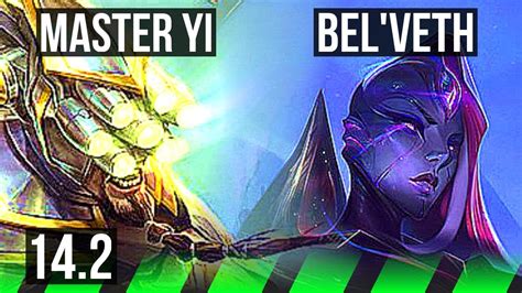 YI Vs BEL VETH JNG Rank 2 Yi Legendary 300 Games NA