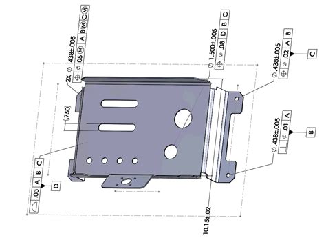 How To Present The Mbd Data Of Sheet Metal Parts Engineers Rule
