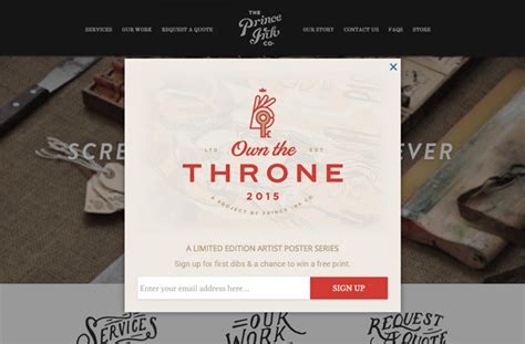 Beautiful Examples Of Modal Windows Webfx