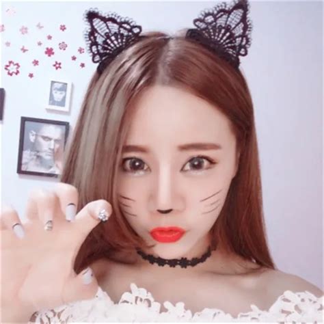 Hair Sexy Cute Cat Ear Hair Band Lace Band Cat Cat Ears The Female