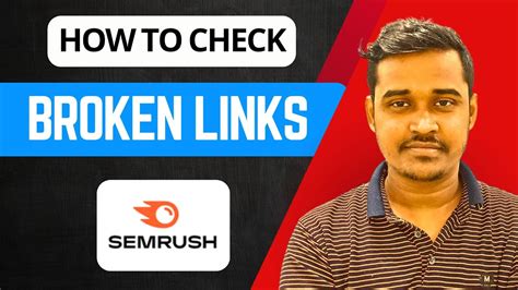 how to find broken links in a website using semrush broken links