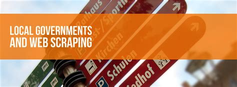 How Local Governments Can Use Web Scraping