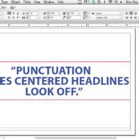 Optical Margin Alignment In Adobe Indesign Layers Magazine