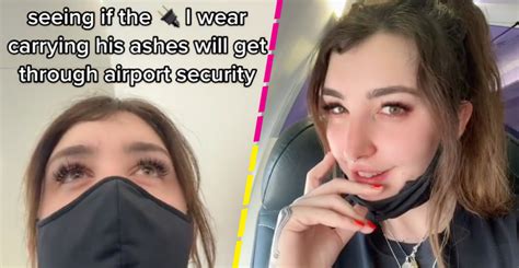 Joven Intenta Llevar Las Cenizas De Su Novio Dentro De Un Juguete Sexual