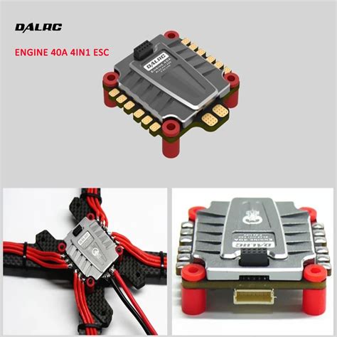 Aliexpress Buy NEW DALRC 4IN1 ENGING 40A ESC 3 5S Blheli 32 4 In