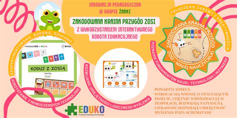 Innowacja pedagogiczna w przedszkolu Zespół Szkolno Przedszkolny w Męcince