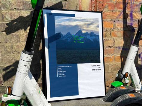 Kanye West Ye Album Cover Poster