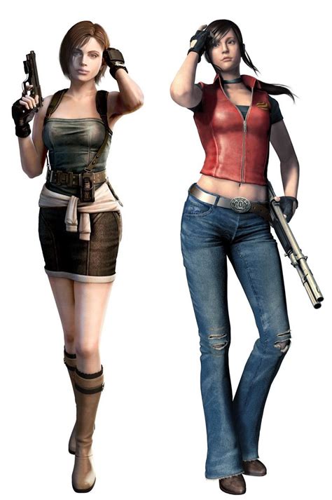 Jill Valentine And Claire Redfield Resident Evil Girl Resident Evil