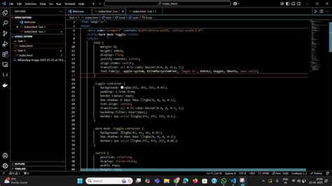 Webdevelopment Frontend Uidesign Darkmode Ai Javascript Css Jayanth Sairam Gudla