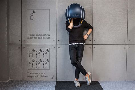 Would You Wear This Noise Cancelling Helmet At The Office For Private