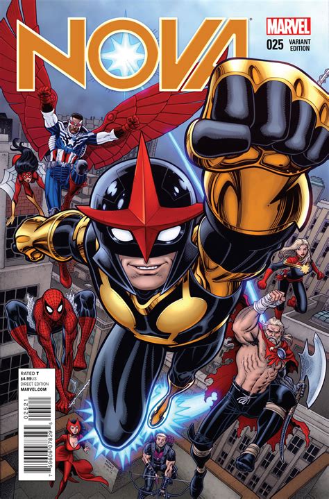 Nova 25 Adams Cover Fresh Comics