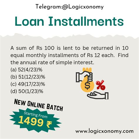 Equated Installment