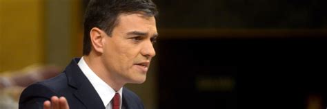 Análisis del discurso de investidura de Pedro Sánchez Los temas que no le importan y le