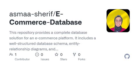 Github Asmaa Sherife Commerce Database This Repository Provides A