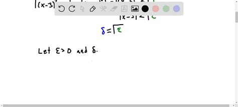 ⏩solved limit proofs use the precise definition of a limit to prove