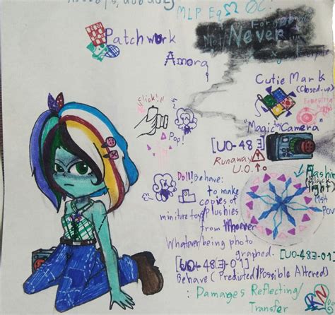 Mlp Equestria Girls Oc Patchwork Amora By Tong2602kn On Deviantart