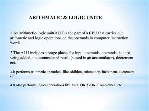 Presentation Introduction To Microprocessor Ppt