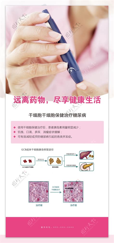 糖尿病展架图片素材 编号24252347 图行天下