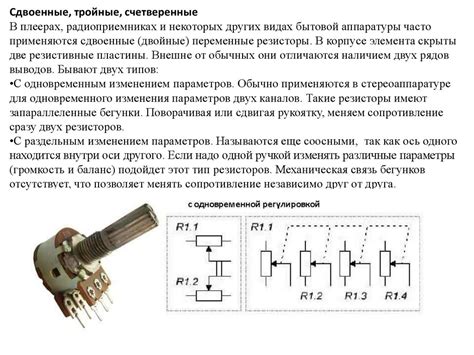 Резисторы переменные - презентация онлайн