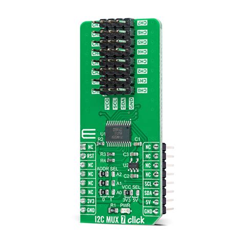 mikroe i2c mux 7 click elecena pl wyszukiwarka elementów