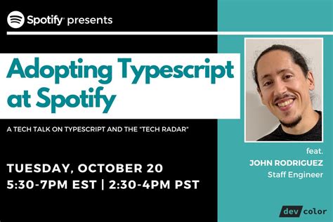 dev color on linkedin typescript engineering coding spotify