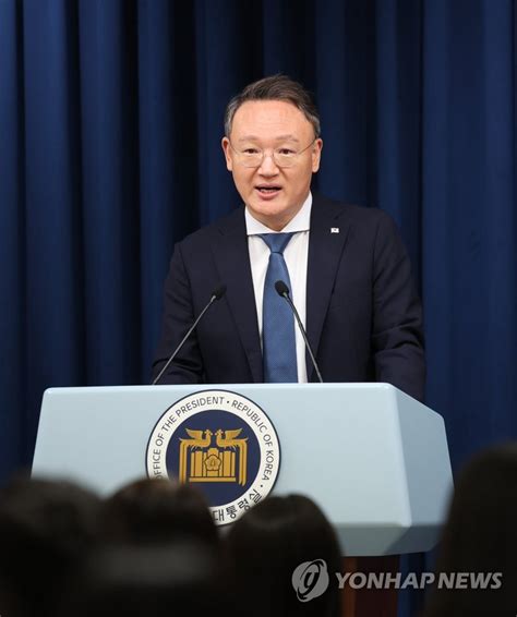 사회보장 전략 브리핑하는 안상훈 사회수석 연합뉴스