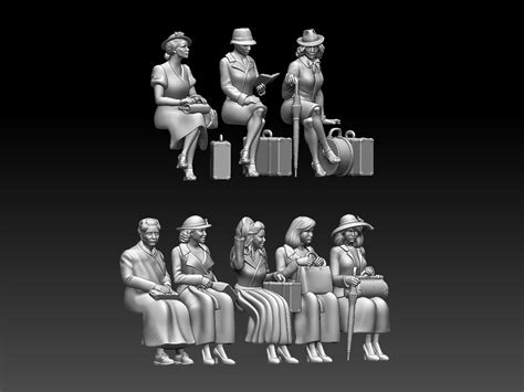 3d File Passengers・3d Printer Model To Download・cults