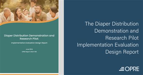 The Diaper Distribution Demonstration And Research Pilot Implementation